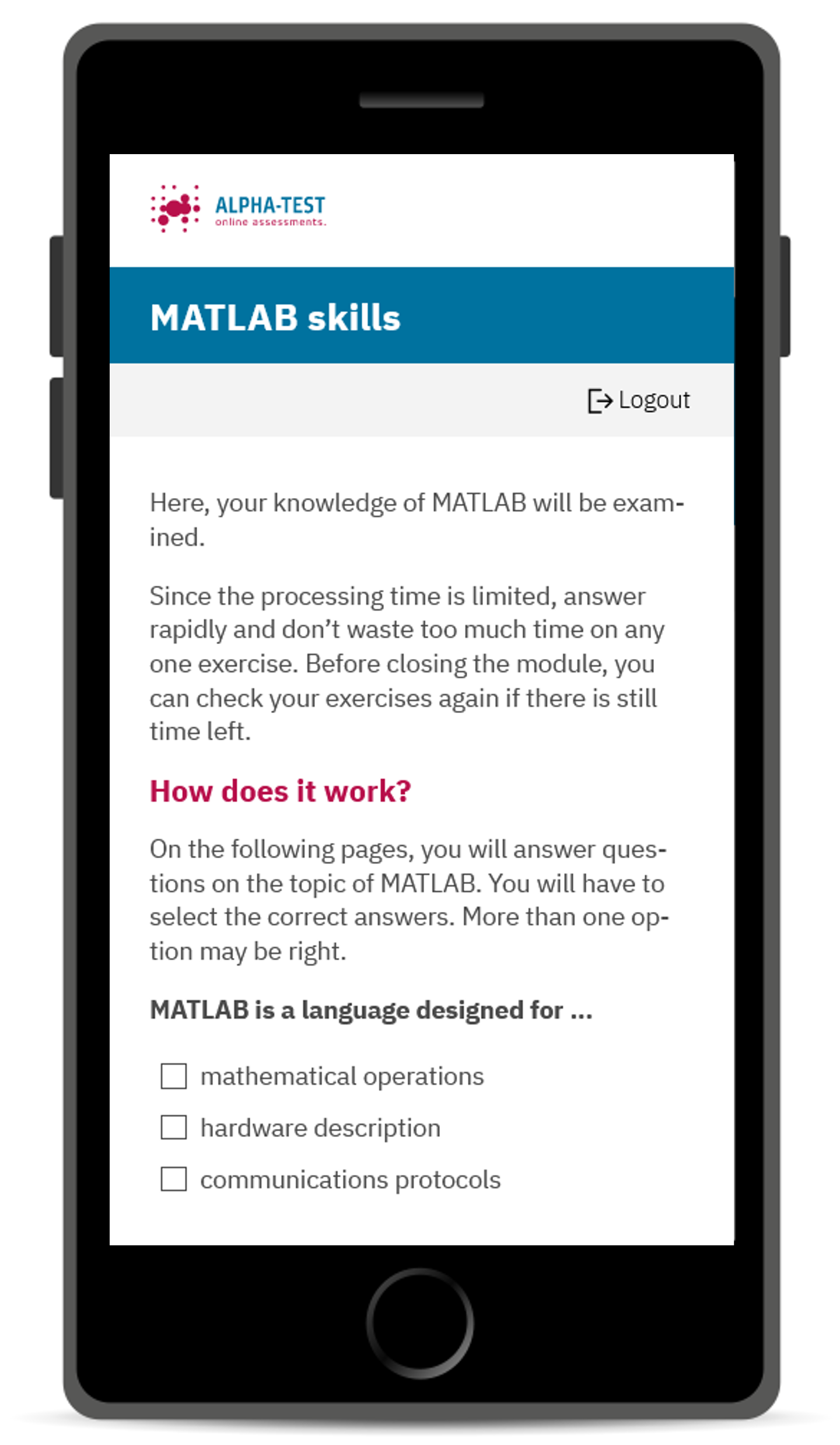 AT-matlab - MATLAB Skills | ALPHA-TEST